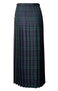Ladies Tartan Kilted Full Length Kilted Hostess Tartan Skirt Length 38