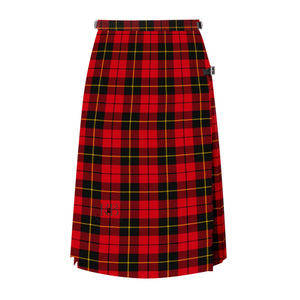 Ladies Tartan Kilted Full Length Kilted Hostess Tartan Skirt Length 38