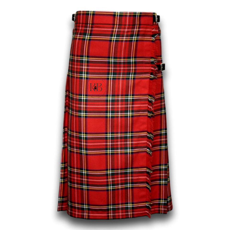 Ladies Tartan Kilted Full Length Kilted Hostess Tartan Skirt Length 38