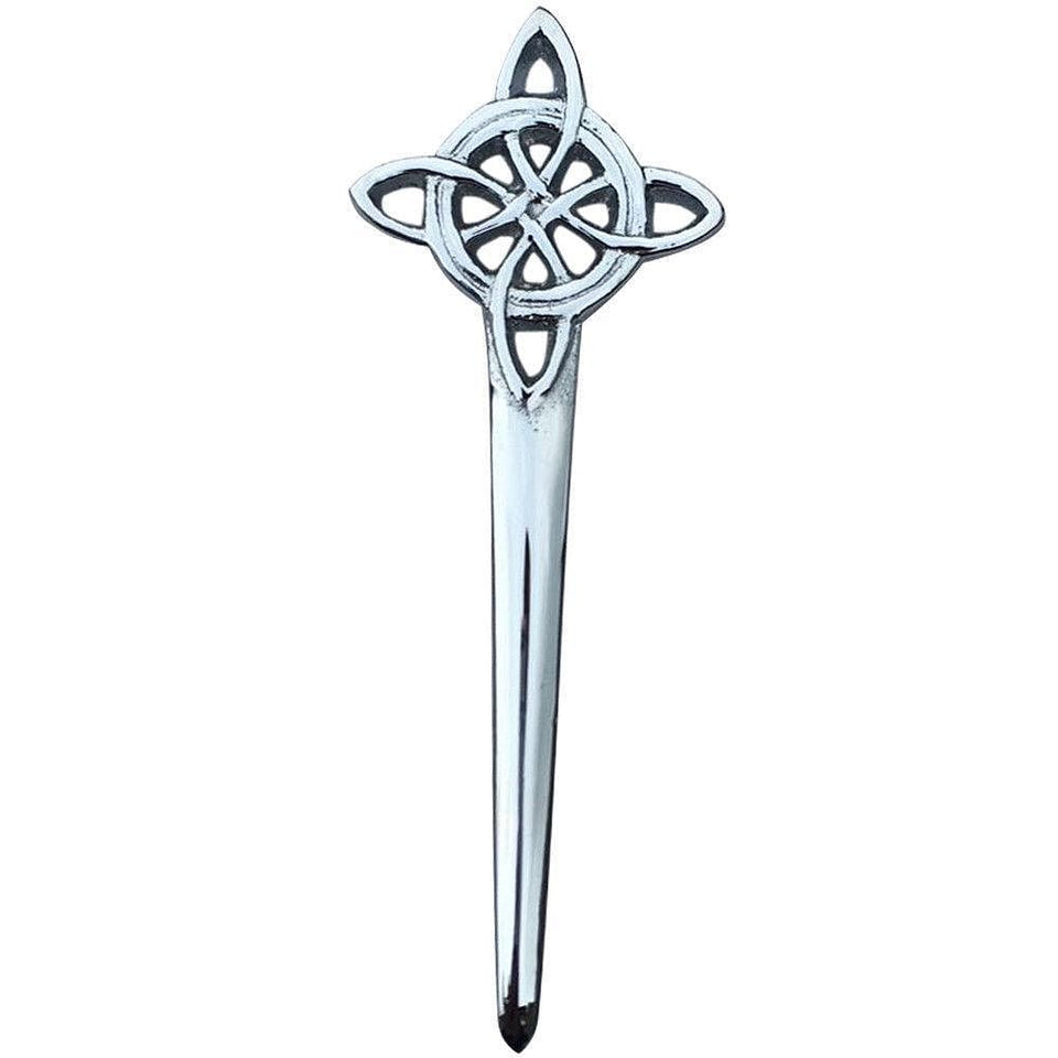 Scottish Thistle Kilt Pins Various Design Chrome Finish 4" Kilts Pin C