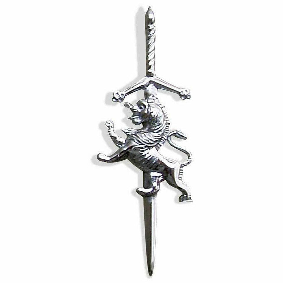 Scottish Thistle Kilt Pins Various Design Chrome Finish 4" Kilts Pin C