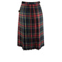 Ladies Tartan Kilted Full Length Kilted Hostess Tartan Skirt Length 38